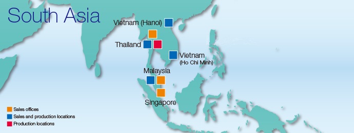 South Asia | Access | Nissho Corporation